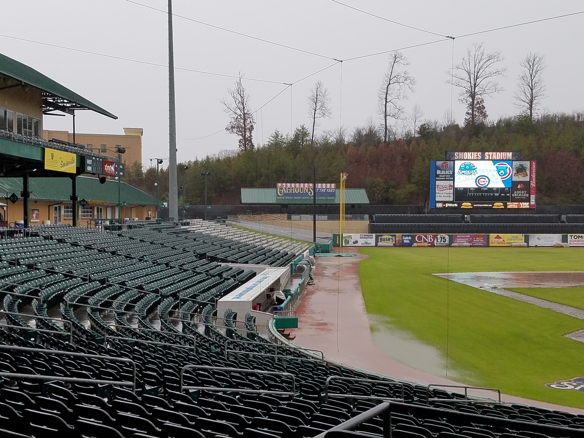 Tennessee Smokies Stadium – Custom Net Backstops, Inc.