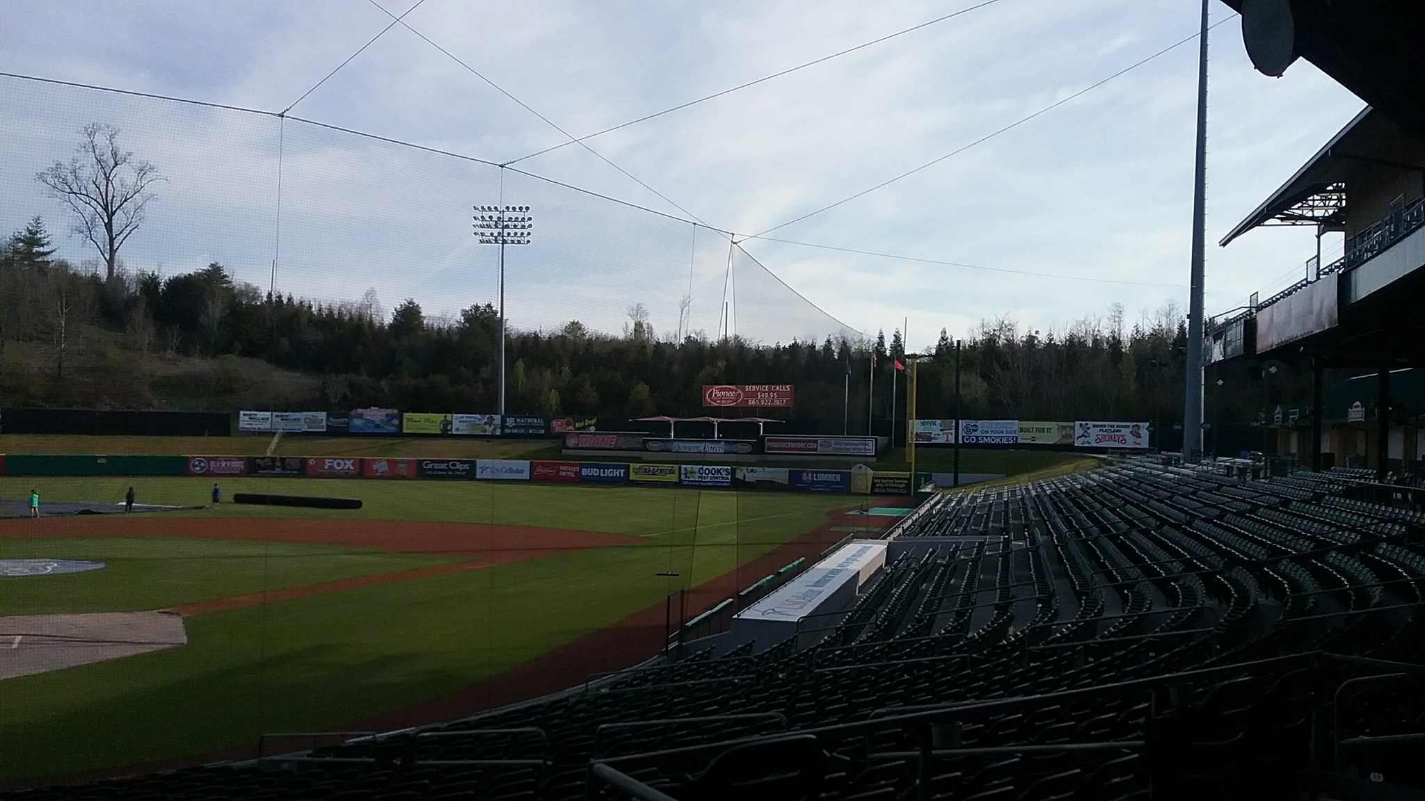 Tennessee Smokies Stadium – Custom Net Backstops, Inc.